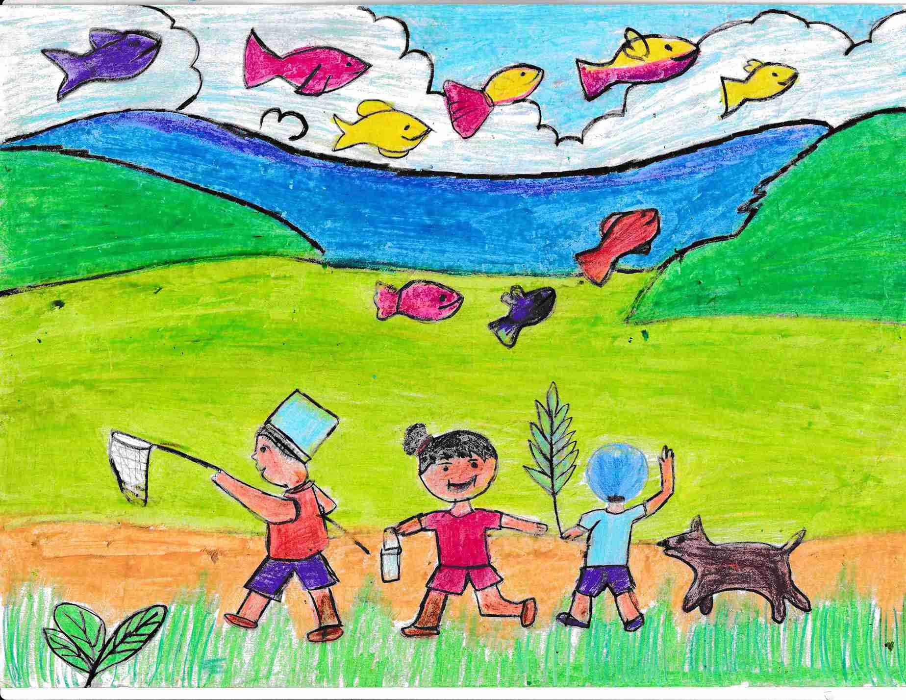 Imaginative Drawing by Aliya Yasin - HaraPatta